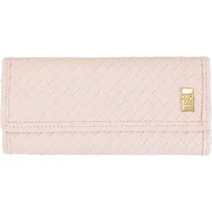TRVL DESIGN Woven Shell Jewel Wallet - Pink