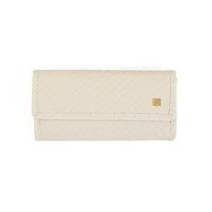 TRVL DESIGN Woven Sand Jewel Wallet - Tan