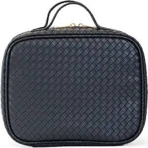 TRVL DESIGN Woven Cosmetic Case - Black
