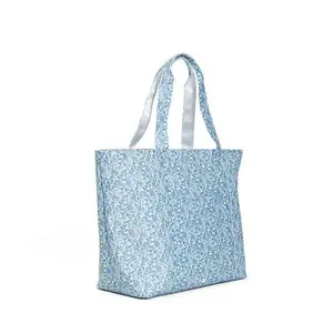 TRVL DESIGN Hamptons Jumbo Tote - Blue