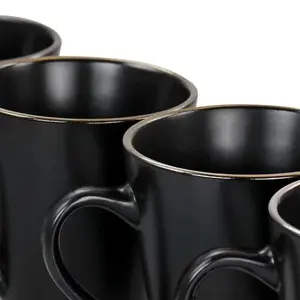 ELAMA Paul 6 Piece Stoneware Mug Set