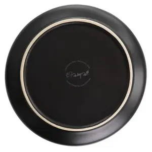 ELAMA Paul 6 Piece Stoneware Salad Plate Set