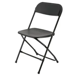 ELAMA 4 Piece Plastic Folding Chair