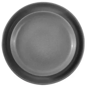 SOHO LOUNGE Bryant Park 12 Piece Reactive Stoneware Dinnerware Set