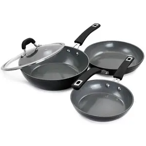 KENMORE 12 Piece Ceramic Coated Aluminum Cookware Set