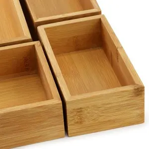 MEGACHEF Wood Storage And Organization Trays