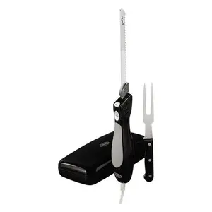 OSTER Electric Knife With Carving Fork And Storage Case