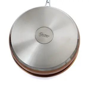 OSTER Carabello 9 Piece Stainless Steel Cookware Combo Set