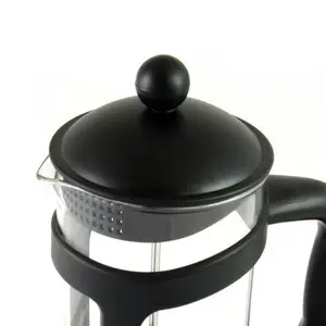 MR COFFEE Brivio 28 Ounce Glass French Press Coffee Maker With Plastic Lid