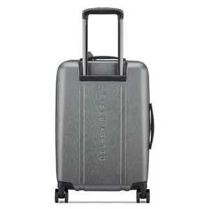 DELSEY PARIS Cadence Expandable Carry-on Spinner Luggage - Brushed Silver