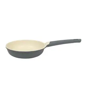 OSTER Rooney 10 Inch Ceramic Nonstick Cast Aluminum Frying Pan - Grey