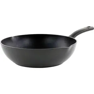OSTER Kingsway 4.1 Quart Aluminum Nonstick Wok - Black