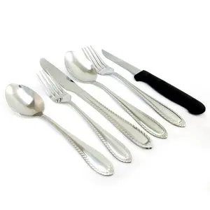 GIBSON HOME Wilmington Plus 55-piece Flatware Set