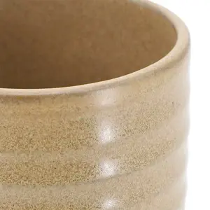 GIBSON HOME Terra Bella 4 Piece 18.5 Ounce Terracotta Mug Set