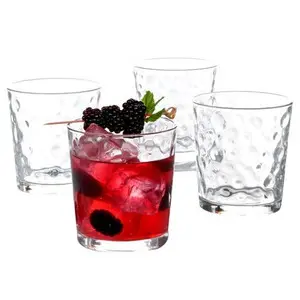 GIBSON HOME Great Foundations 4-piece 13 Oz. Double Old Fashioned Glass Set - Clear