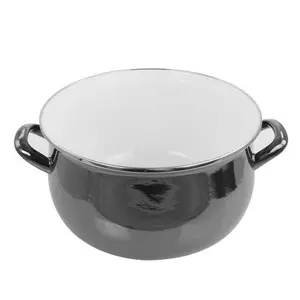 Gibson 6.5 Quart Steel Casserole With Lid