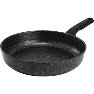 KORKMAZ Ornella Nonstick 9.5 Inch Aluminum Frying Pan - Black
