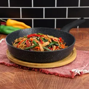 KORKMAZ Ornella Nonstick 9.5 Inch Aluminum Frying Pan