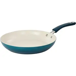 OSTER Corbett 12 Inch Nonstick Aluminum Frying Pan - Blue