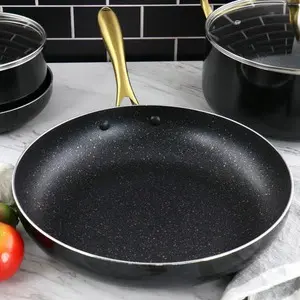 GIBSON HOME Ellsworth 12 Inch Aluminum Nonstick Frying Pan