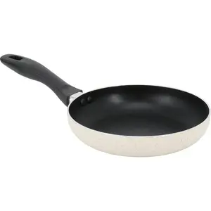 OSTER Clairborne 9.5 Inch Round Nonstick Aluminum Frying Pan - White