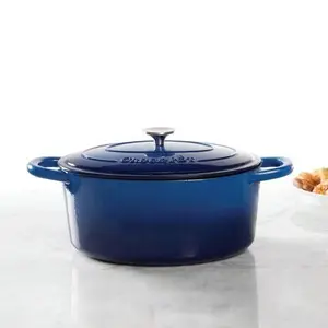 CROCK-POT 7 Quart Enameled Cast Iron Oval Dutch Oven
