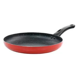 OSTER Luneta 11.5 Inch Aluminum Nonstick Frying Pan - Red