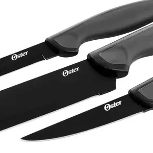 OSTER Slice Craft 3 Piece Stainless Steel Cutlery Set