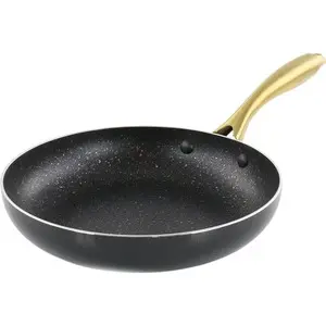 GIBSON HOME Ellsworth 9.5 Inch Aluminum Nonstick Frying Pan - Black