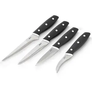 OSTER Collister 15 Piece Stainless Steel Cutlery Set With Soft Grip Handles