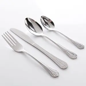 GIBSON HOME Mariano 24 Piece Flatware Set