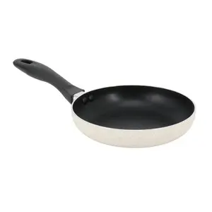 OSTER Clairborne 8 Inch Round Nonstick Aluminum Frying Pan - White