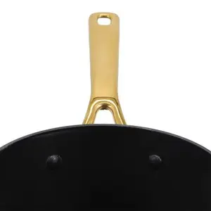OSTER Abbottsford 2.5 Quart Nonstick Aluminum Saucepan With Glass Lid