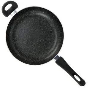 OSTER Pallermo 3.5 Quart Aluminum Nonstick Saute Pan With Lid