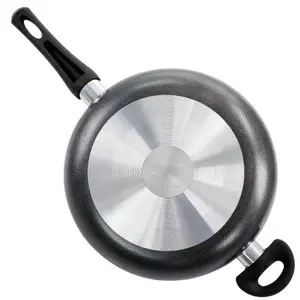 OSTER Pallermo 3.5 Quart Aluminum Nonstick Saute Pan With Lid