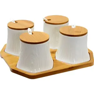 ELAMA Ceramic Spice - White