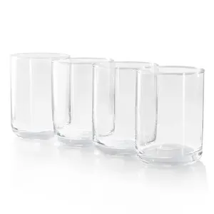 GIBSON HOME Emory 4 Piece 15 Ounce Double Old Fashioned Glass Set