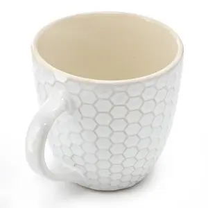 ELAMA Honeycomb 6 Piece 15 Ounce Mug Set