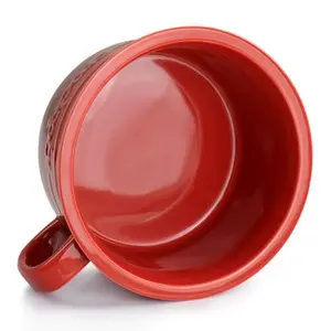 CROCK-POT Appleton 24oz Stoneware 4 Piece Soup Mug Set