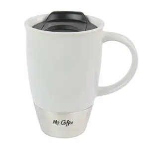 MR. COFFEE Coffee14 Oz Stoneware Assorted Travel Mug Set Of 3