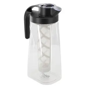 MR. COFFEE Wrenley 67 Ounce Plastic Cold Brew Coffee Pitcher With Nylon Mesh Filter - Clear