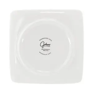 GIBSON HOME Crenshaw 13 Piece Square Stoneware Espresso Cup Set With Metal Stand