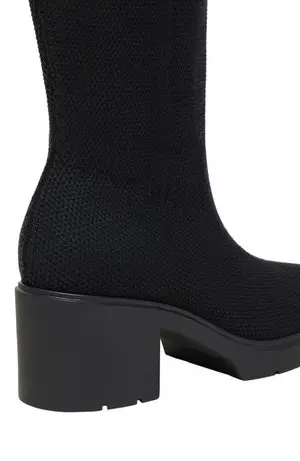 Vivaia Fold-over Square-toe Knee-high Boots