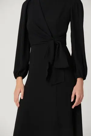 Shoshanna Kathleen Lightweight Stretch Crepe Dress