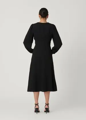 Shoshanna Kathleen Lightweight Stretch Crepe Dress
