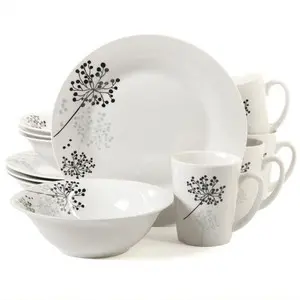 Gibson Netherwood 12-piece Dinnerware Set