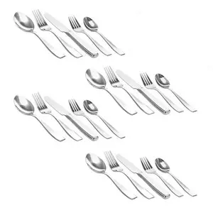 Gibson Castleford 20 Peice Flatware Set