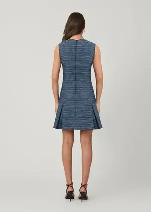 Shoshanna Gigi Aurora Tweed Mini Dress