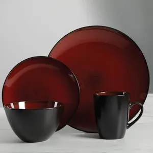 GIBSON HOME Round 16-piece Dinnerware Set