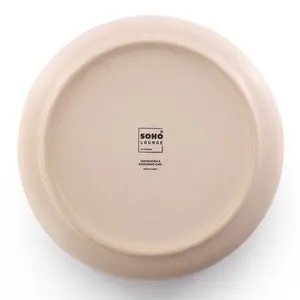 SOHO LOUNGE Bryant Park 2 Piece 8 Inch Stoneware Dinner Bowl Set